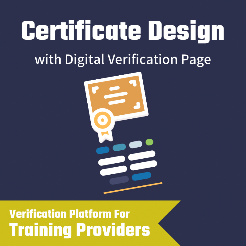 Verified Skills Certification Platform for Training Providers